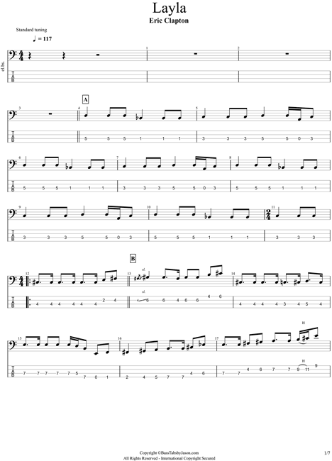 Allman Brothers Bass Tab Collection