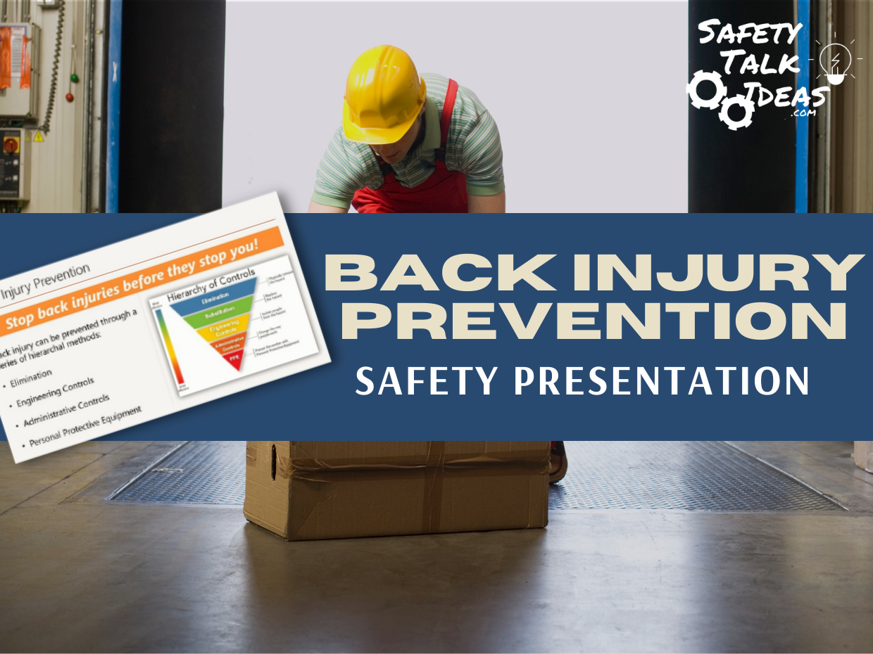Back Injury Prevention Safety Presentation