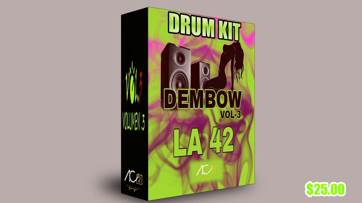 DRUM KIT DEMBOW ACI2 VOL 3 x la 42