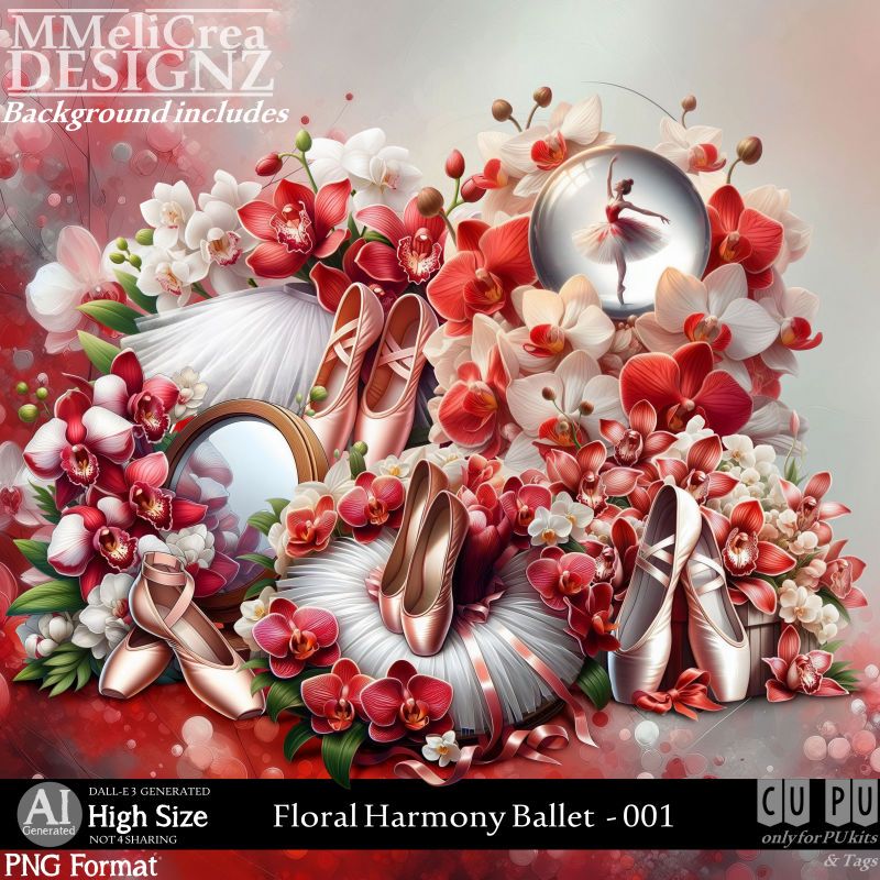 MMD - AI - Floral Harmony Ballet - CU001
