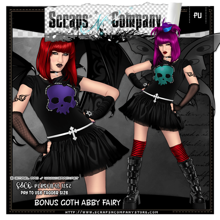 SNCO - Bonus Goth Abby Fairy