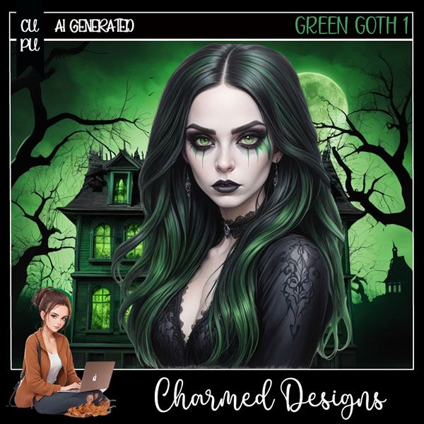 CD- Green Goth 1