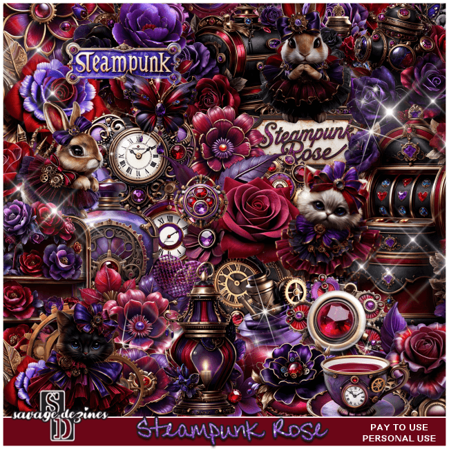 SD - Steampunk Rose Kit