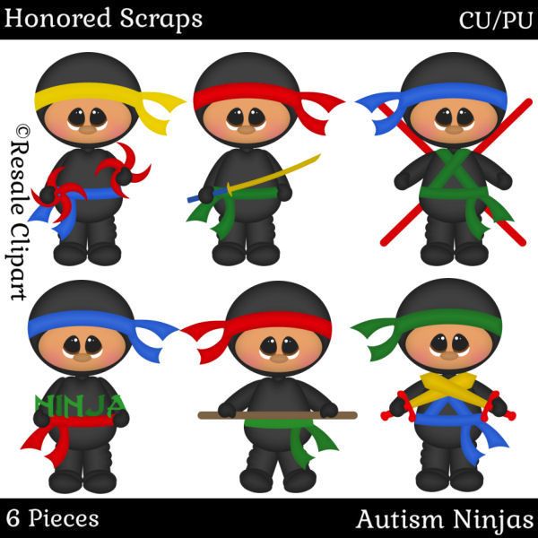 HS Autism Ninjas (CU/PU)