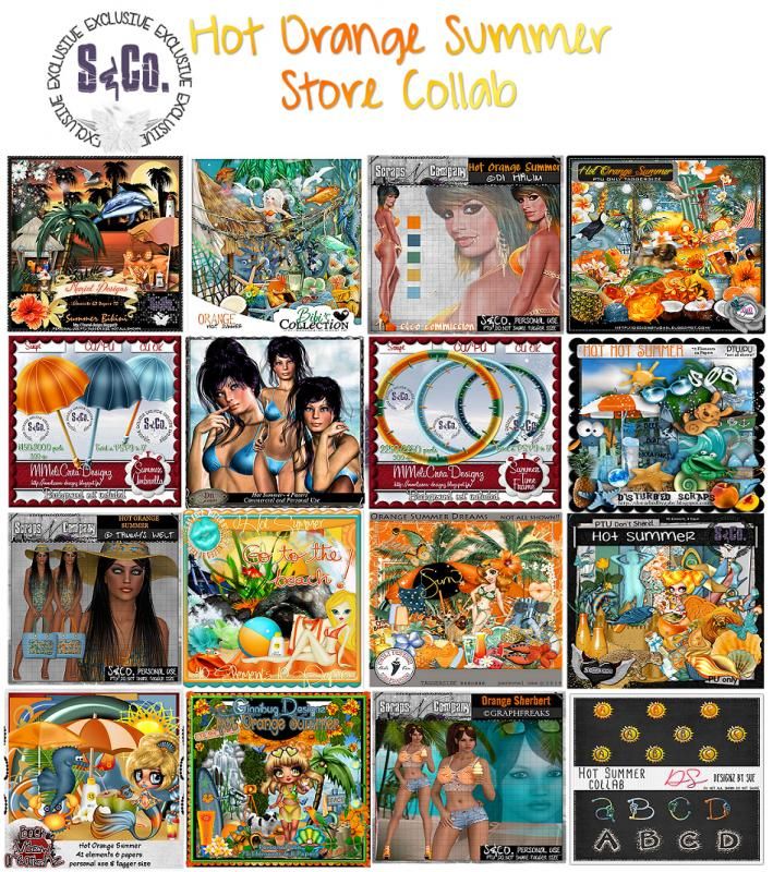 SNCO - Hot Orange Summer Collab