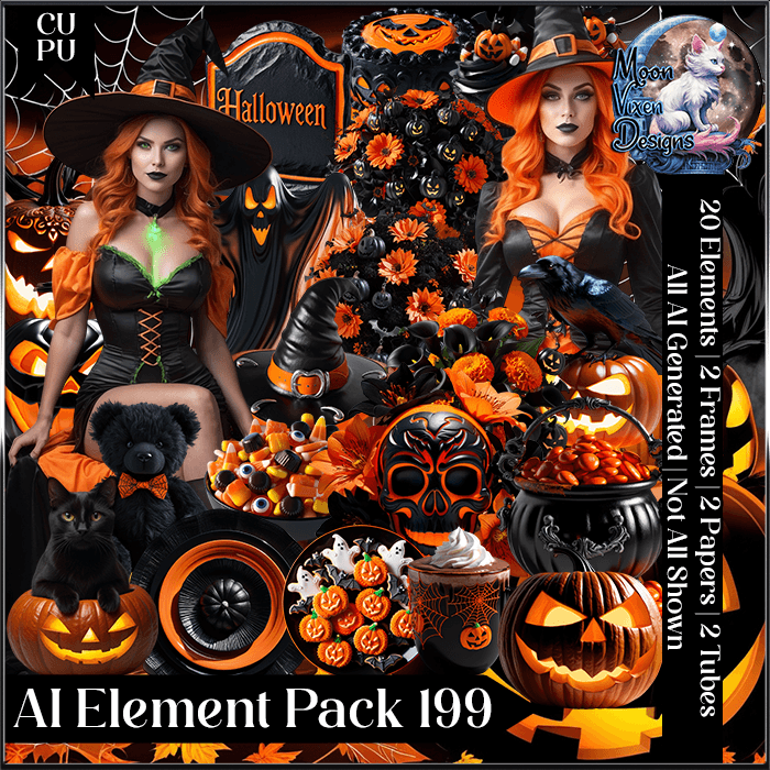 MVD - AI CU/PU Element Pack 199 Halloween Fest