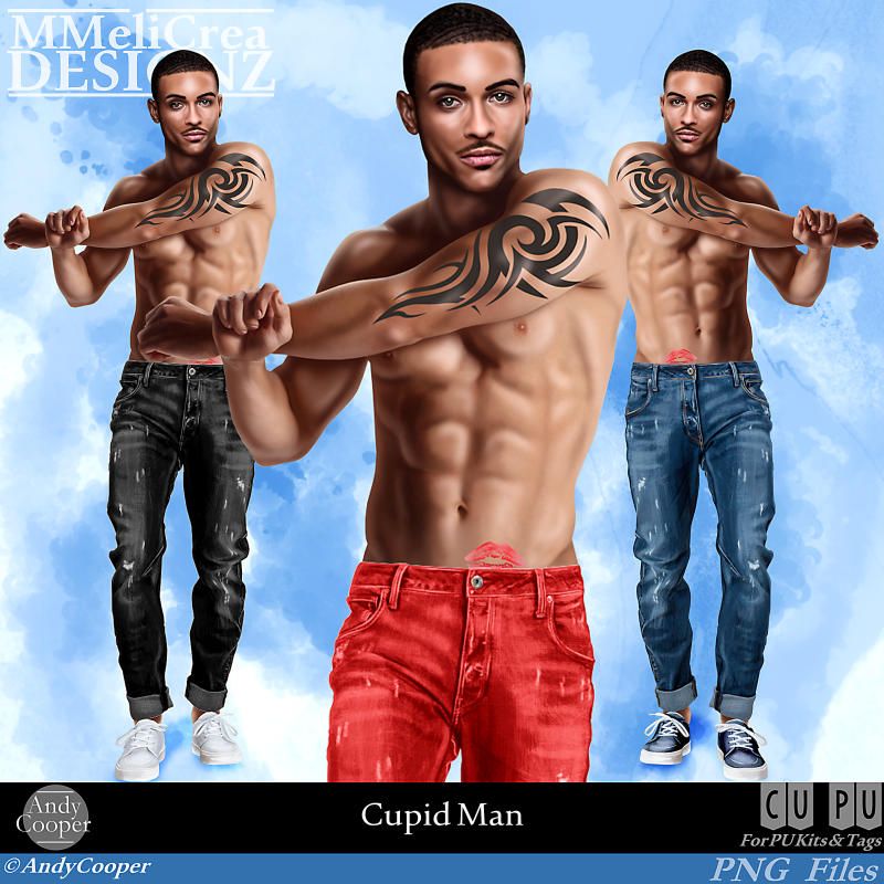 MMD - CLASSIC - Tube - CU Cupid Man (PNG Format)