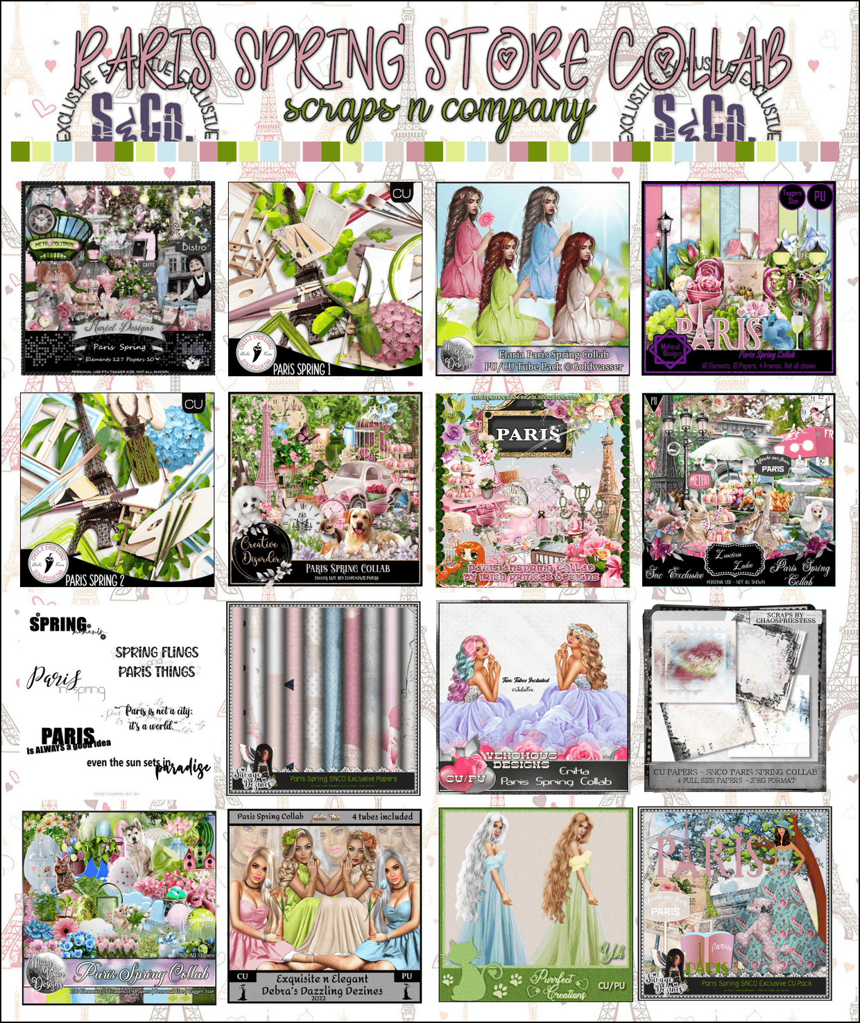 SNCO - Paris Spring Collab