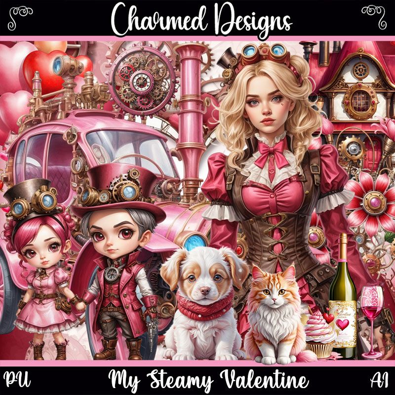 CD- My Steamy Valentine