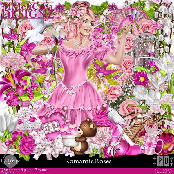 MMD - CLASSIC - PU - Romantic Roses