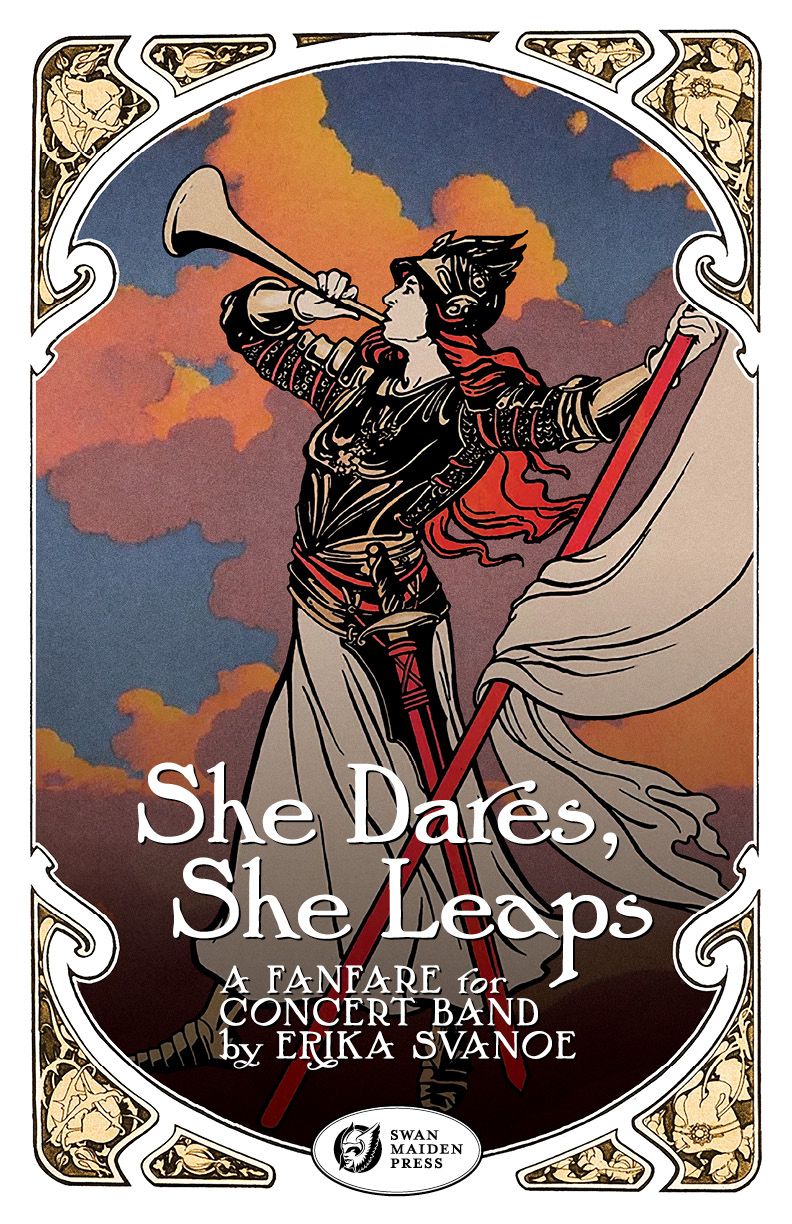 She Dares, She Leaps - printed set