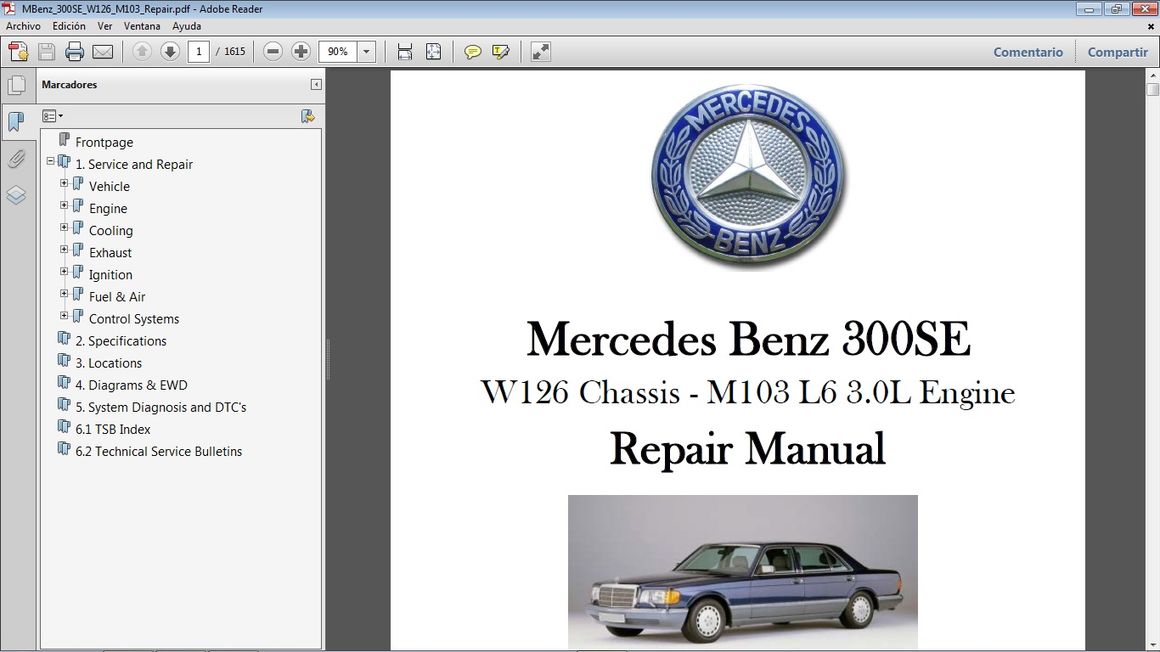 MERCEDES BENZ ML500 ML550 W166 M278 Workshop Repair