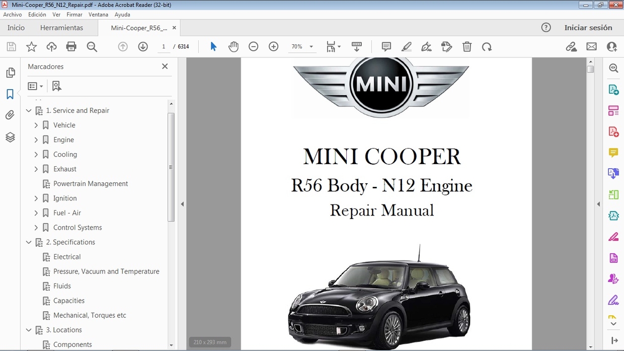 MINI COOPER R56 N12 2007-2010 Manual de Taller - Workshop Repair