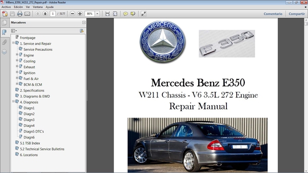 MERCEDES BENZ ML500 ML550 W166 M278 Workshop Repair