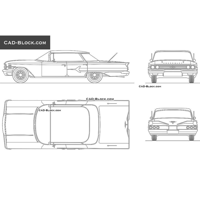 Chevy Impala Drawing
