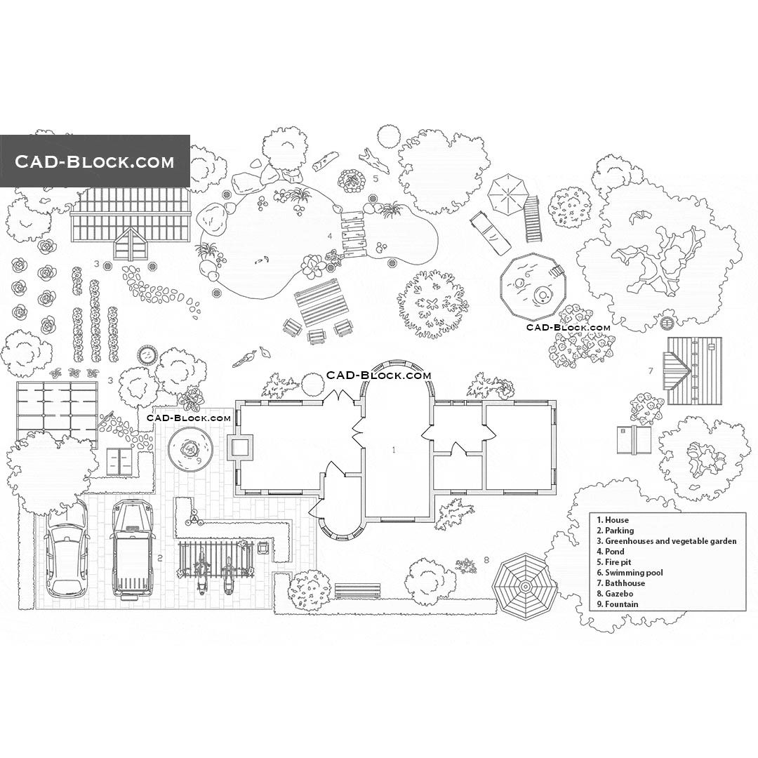 General Plan Details - CAD Blocks, AutoCAD, DWG