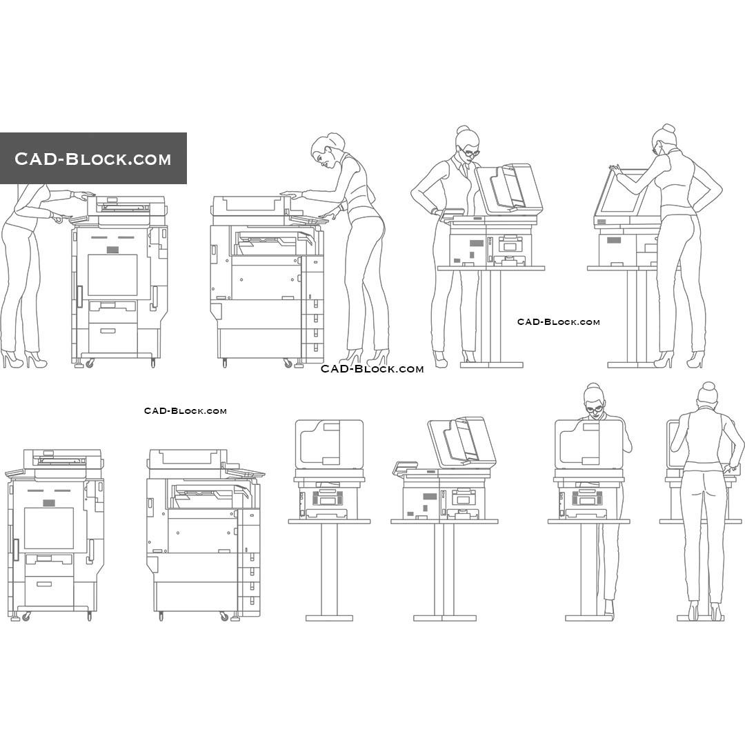 Copier - CAD Blocks, AutoCAD, DWG