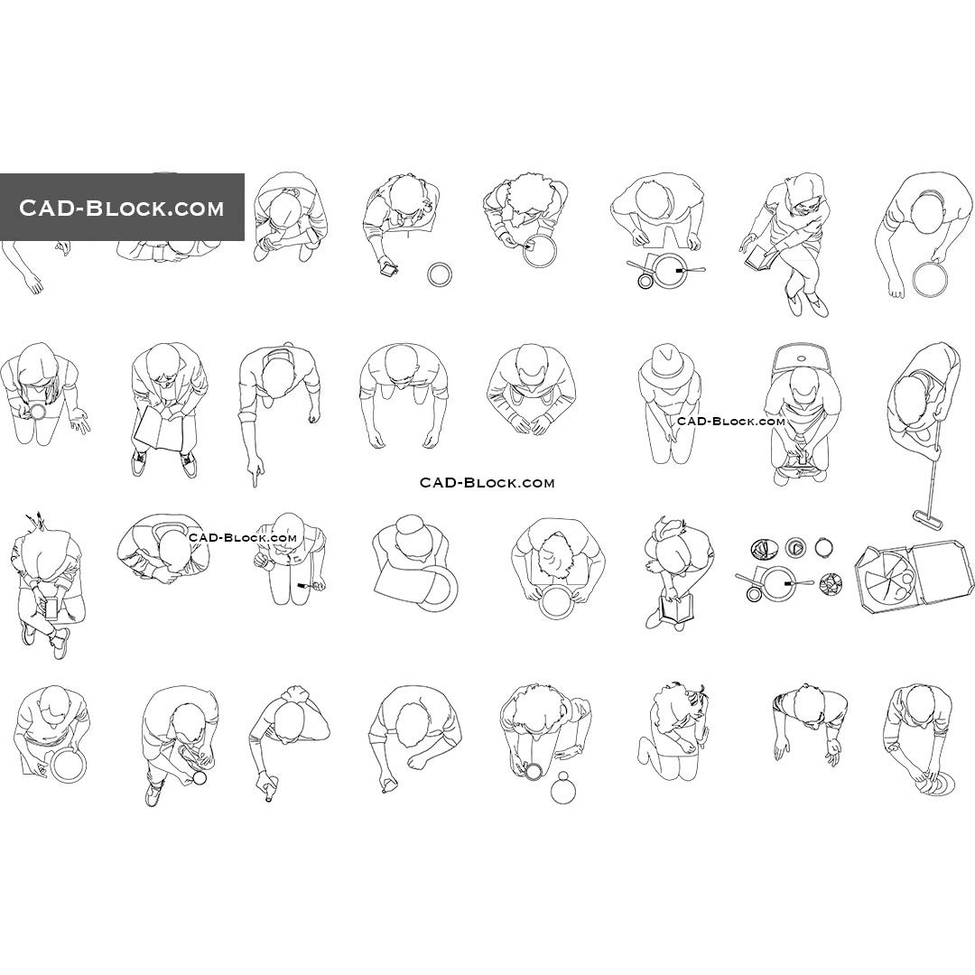 Fast Food Restaurant - CAD Blocks, AutoCAD, DWG