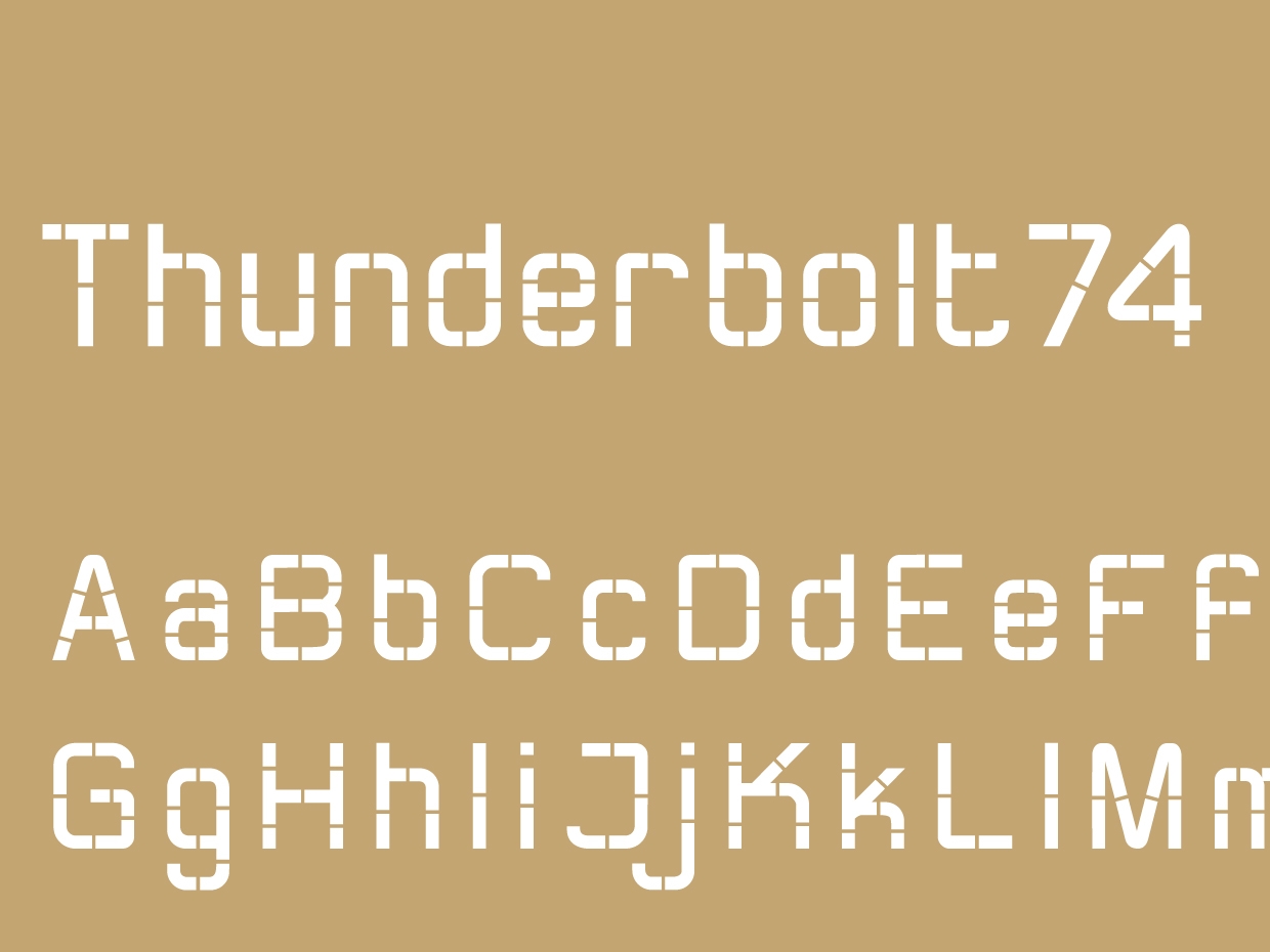Thunderbolt 74 Regular