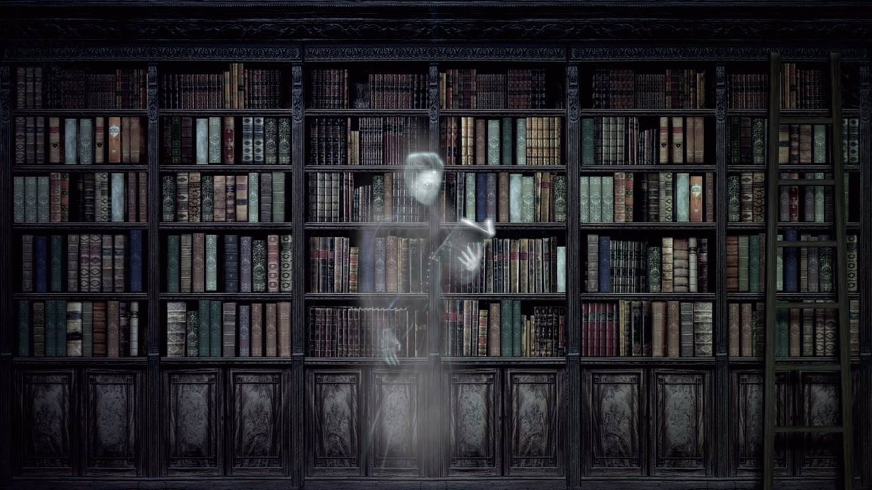 Haunted Library with Prudence