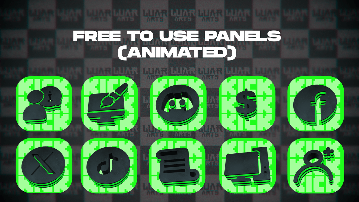 FREE *Animated* Kick Panels!