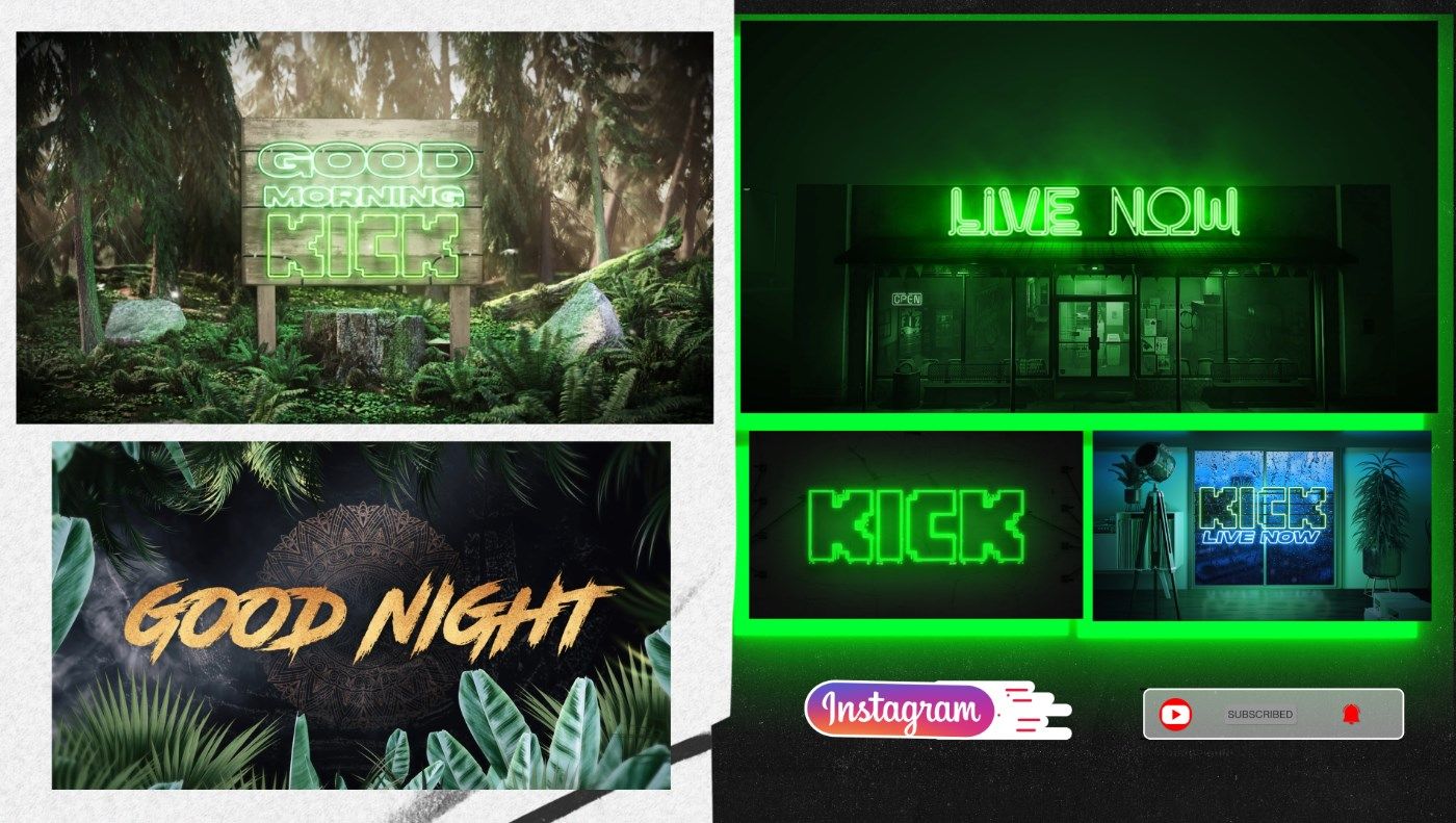 FREE Donation+Follower Overlays