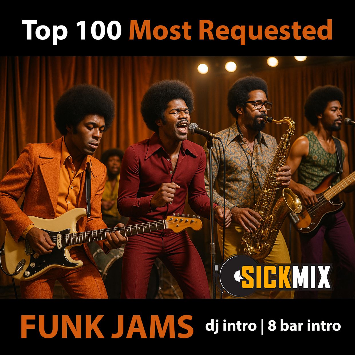 Top 100 Funk Jams (100 edits)
