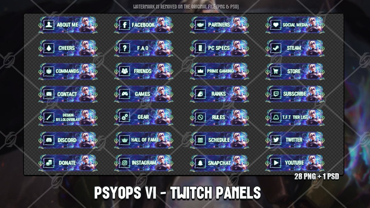 PSYOPS VI - TWITCH PANELS