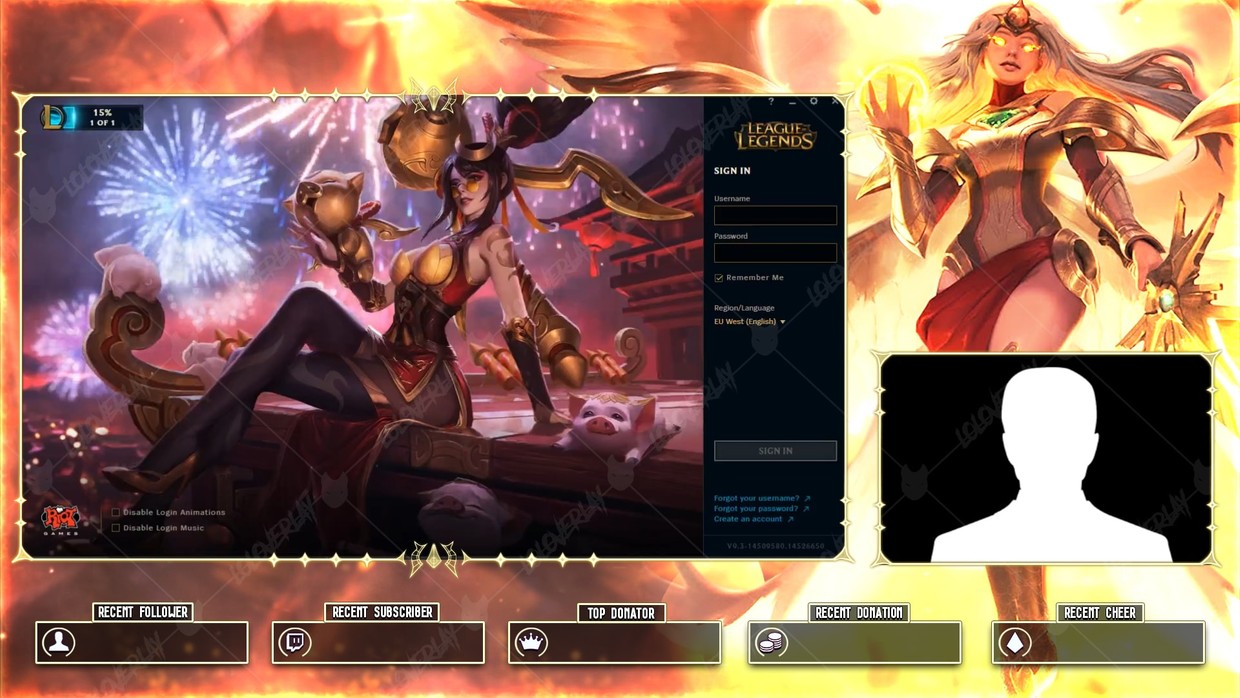 🎞️ [ANIMATED] ASCENDED KAYLE - LOBBY OVERLAY