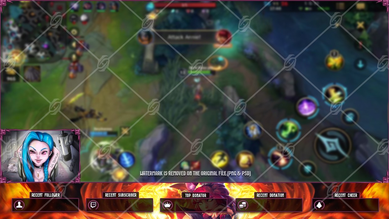 FOXFIRE AHRI - WILD RIFT OVERLAY