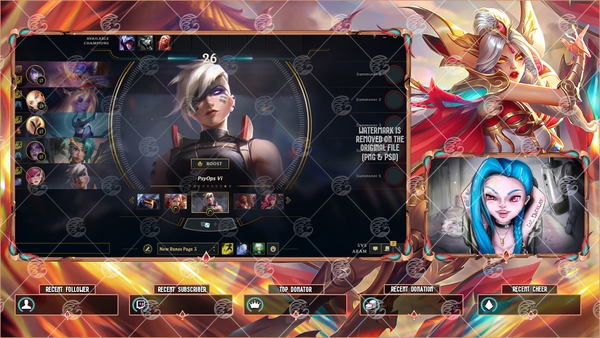 🐦BRAVE PHOENIX XAYAH P.E - LOBBY OVERLAY
