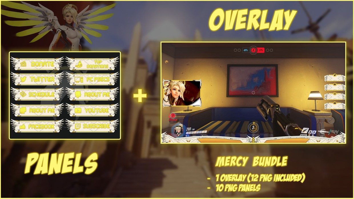 MERCY BUNDLE - PANELS + OVERLAY