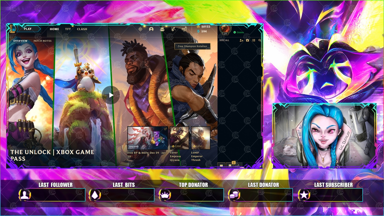 🔥 EMPYREAN VEX - LOBBY OVERLAY