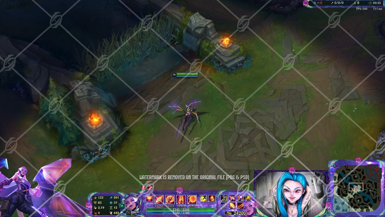PSYOPS KAYLE - IN GAME OVERLAY