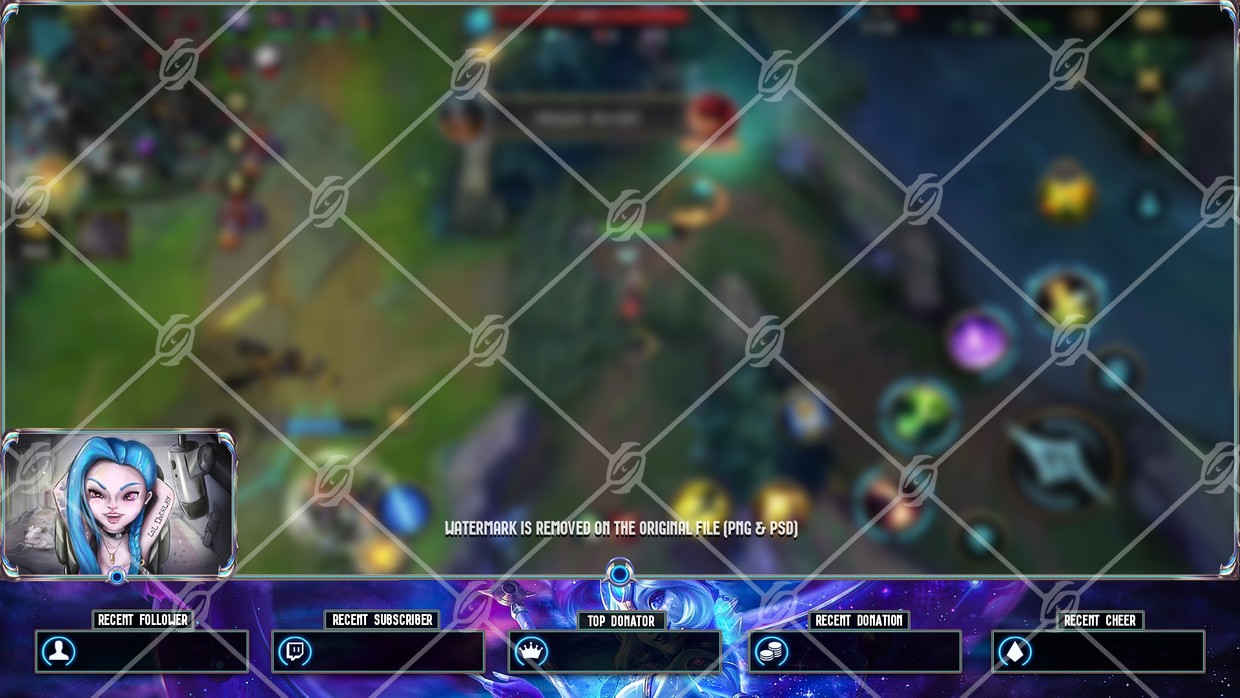 COSMIC NAMI - WILD RIFT OVERLAY