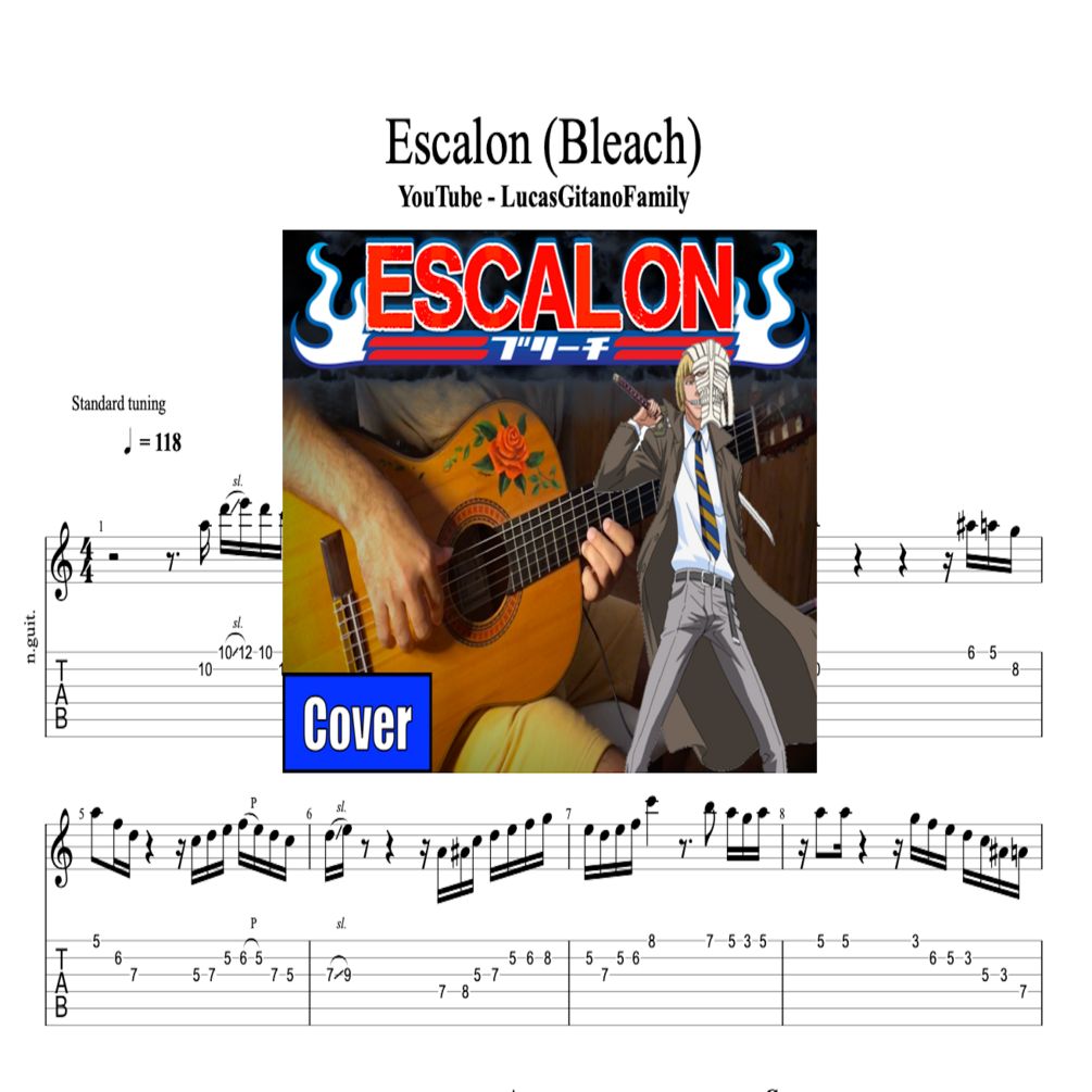 tab sheetmusic music flamenco rhythm easy ez gipsy kings guitar ...