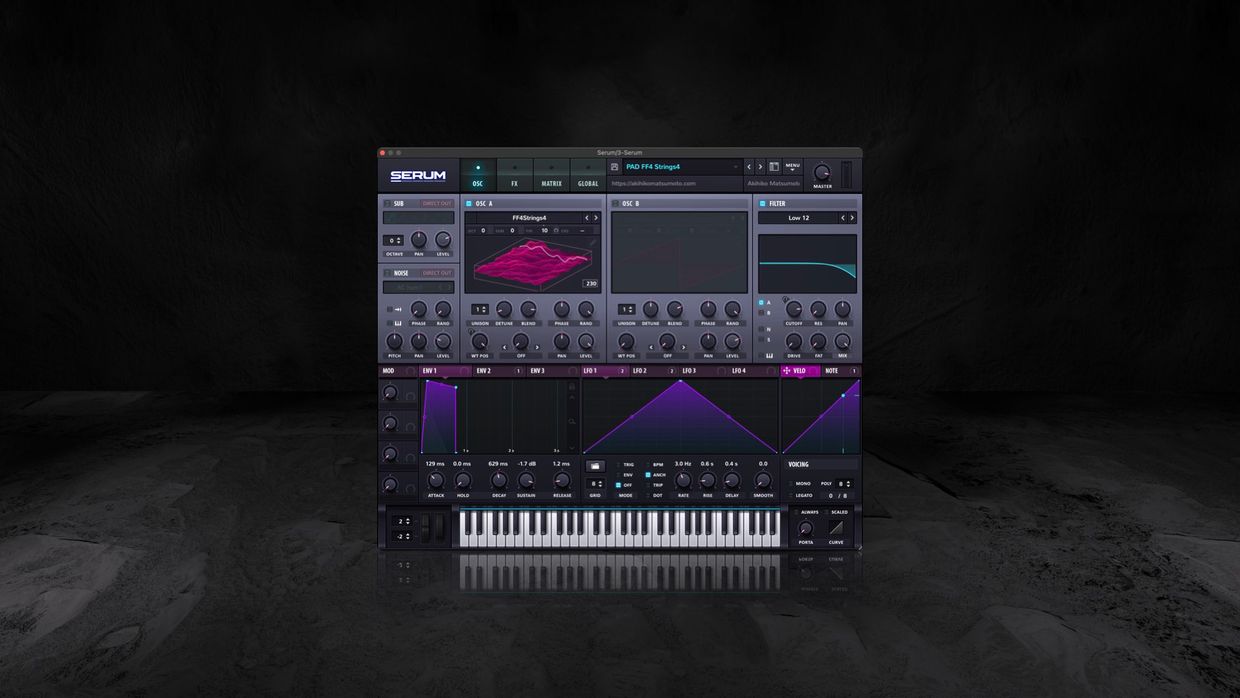 Free Final Fantasy IV Strings Serum Preset (.fxp file)