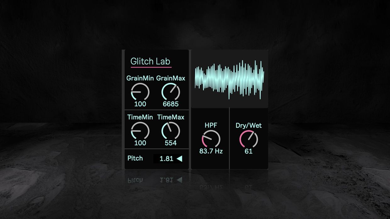 Ableton Glitch Lab Max for Live Device