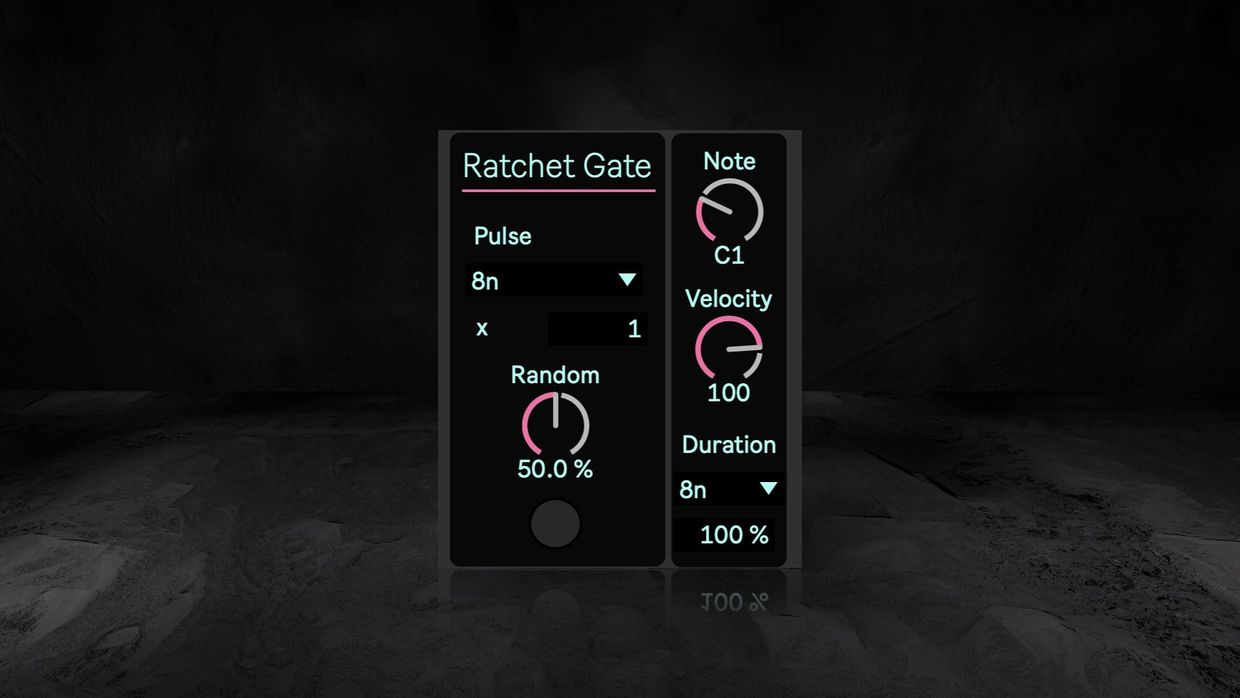Ableton Ratchet Gate ver.2.2 Max for Live Device (.amxd file)