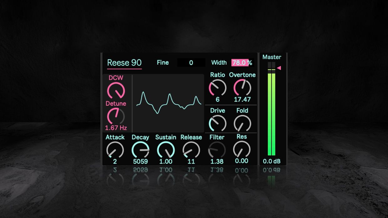 Ableton Reese 90 Ultimate Reese Bass Synthesizer