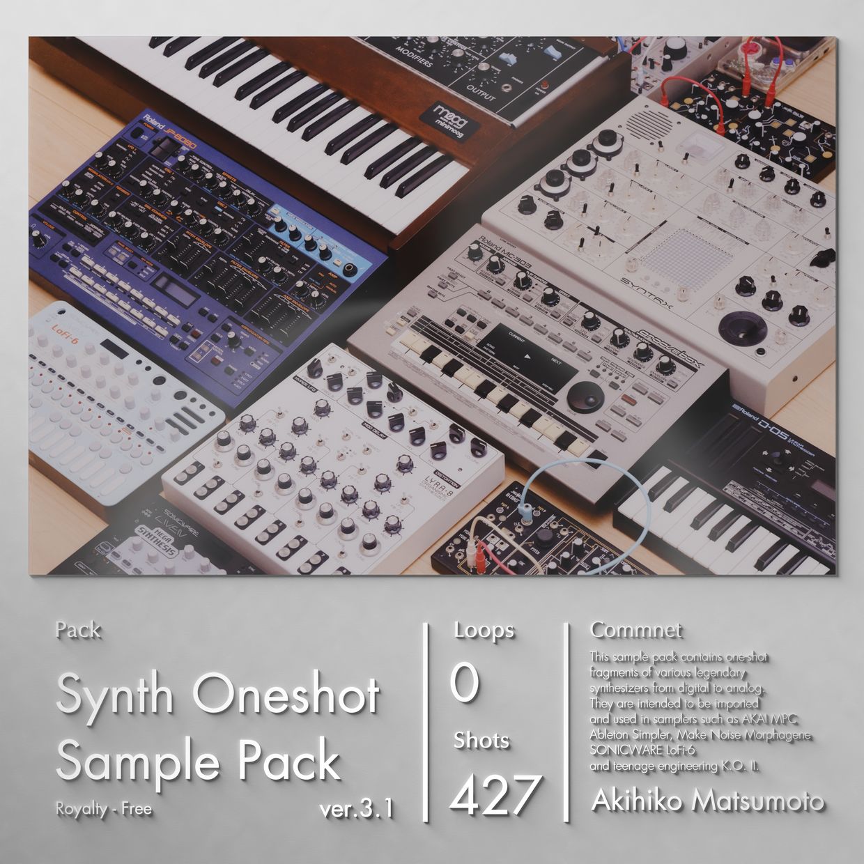 Synth Oneshot (Sample Pack) ver.3.5