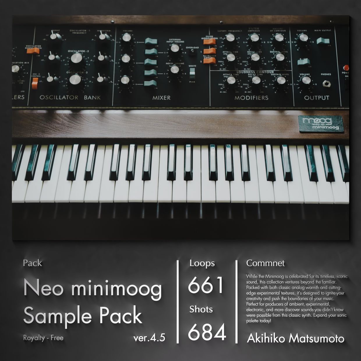 Neo Minimoog (Sample Pack)