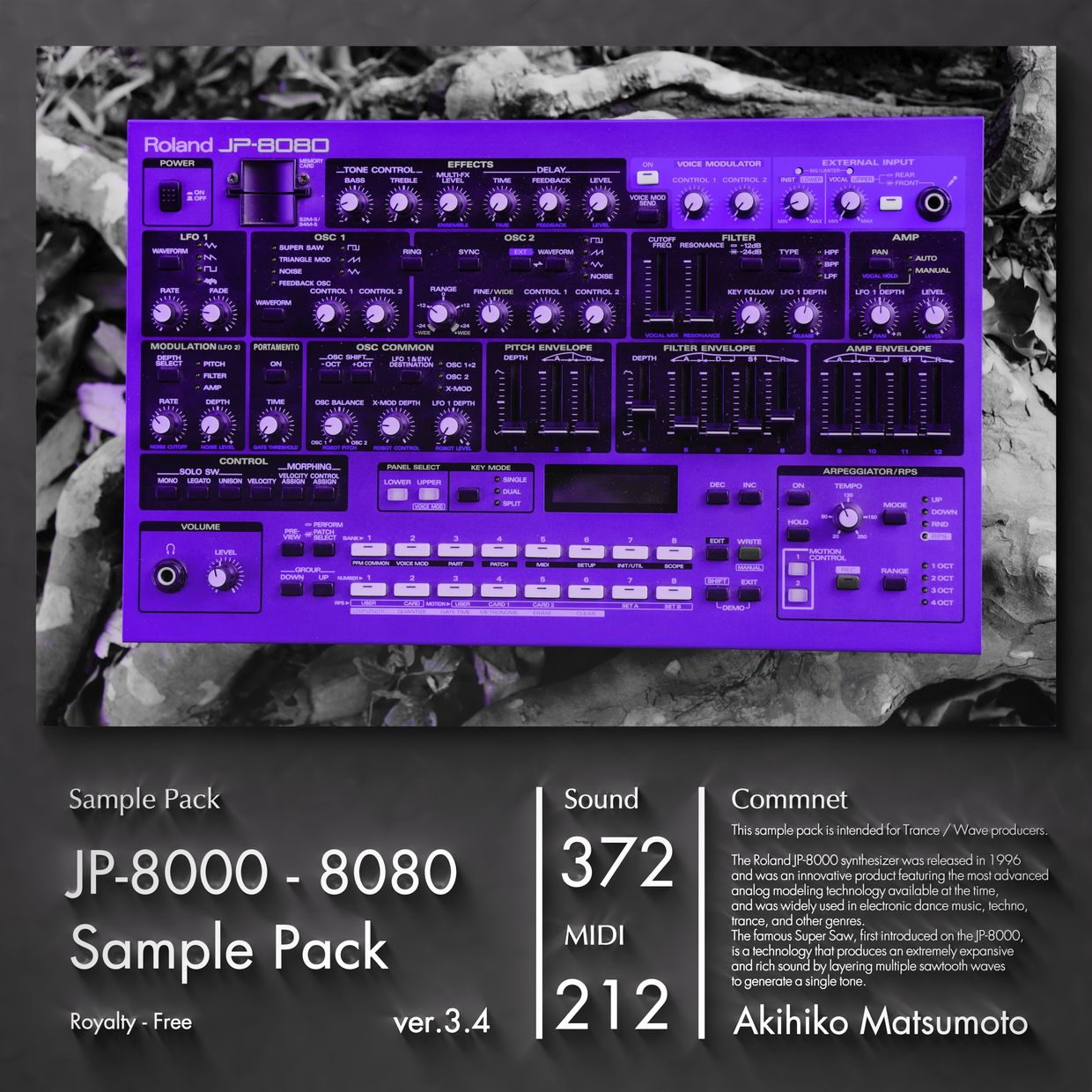 JP-8000 - 8080 (Sample Pack)