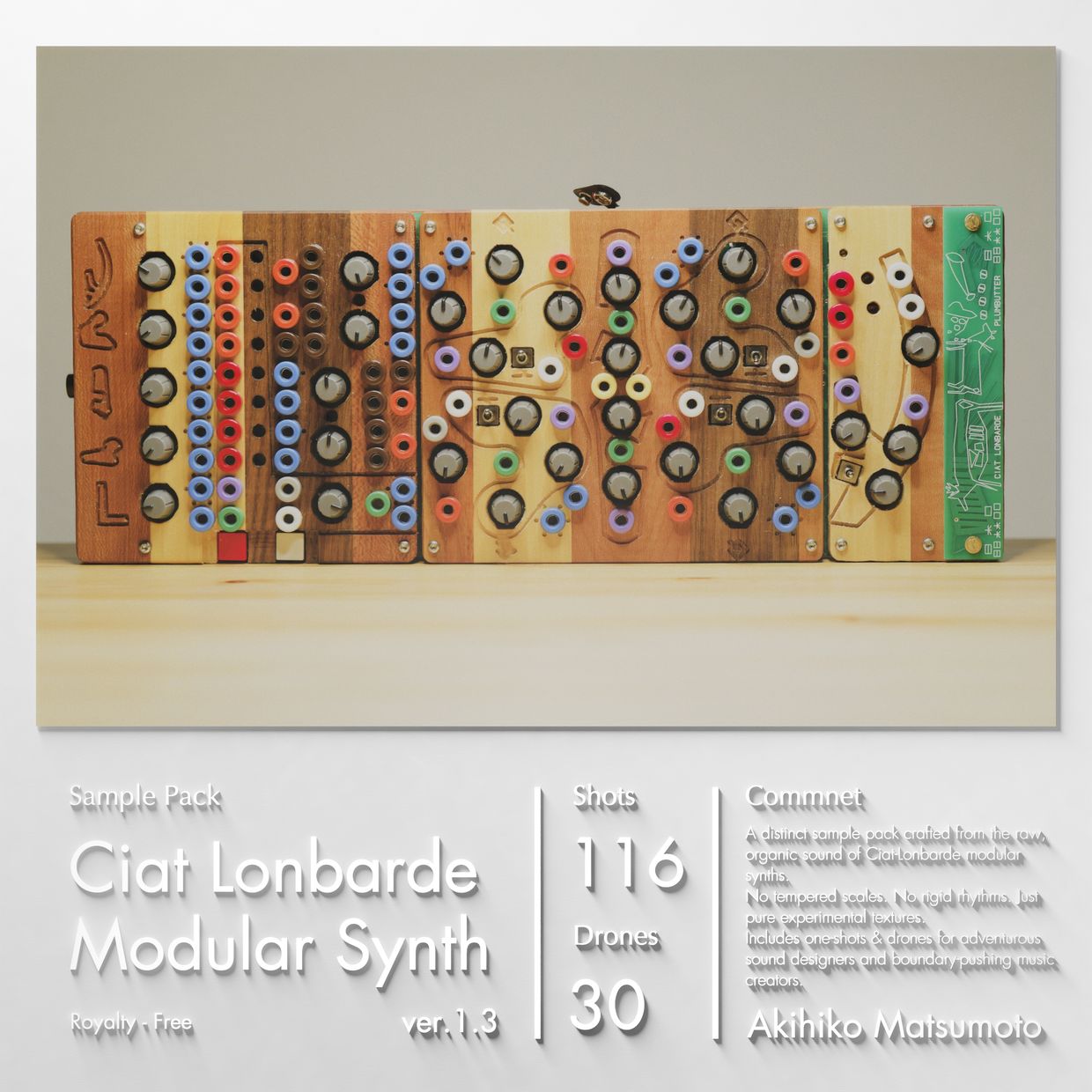 Ciat Lonbarde Modular Synth (Sample Pack)
