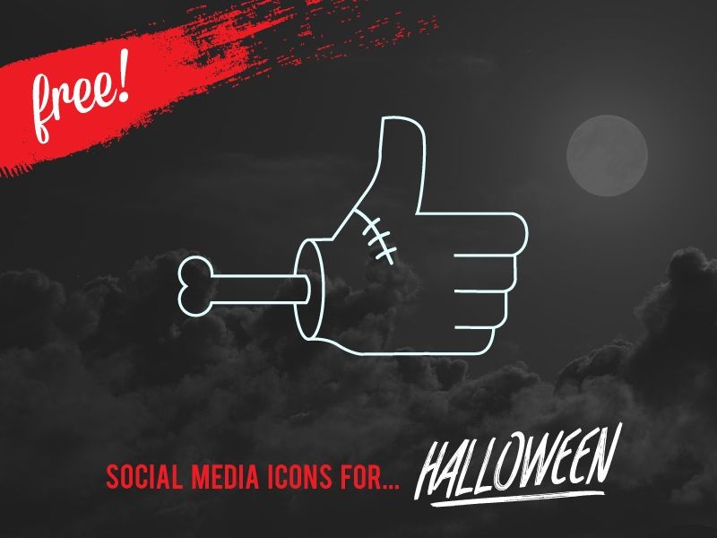 FREE VECTOR HALLOWEEN SOCIAL MEDIA ICONS