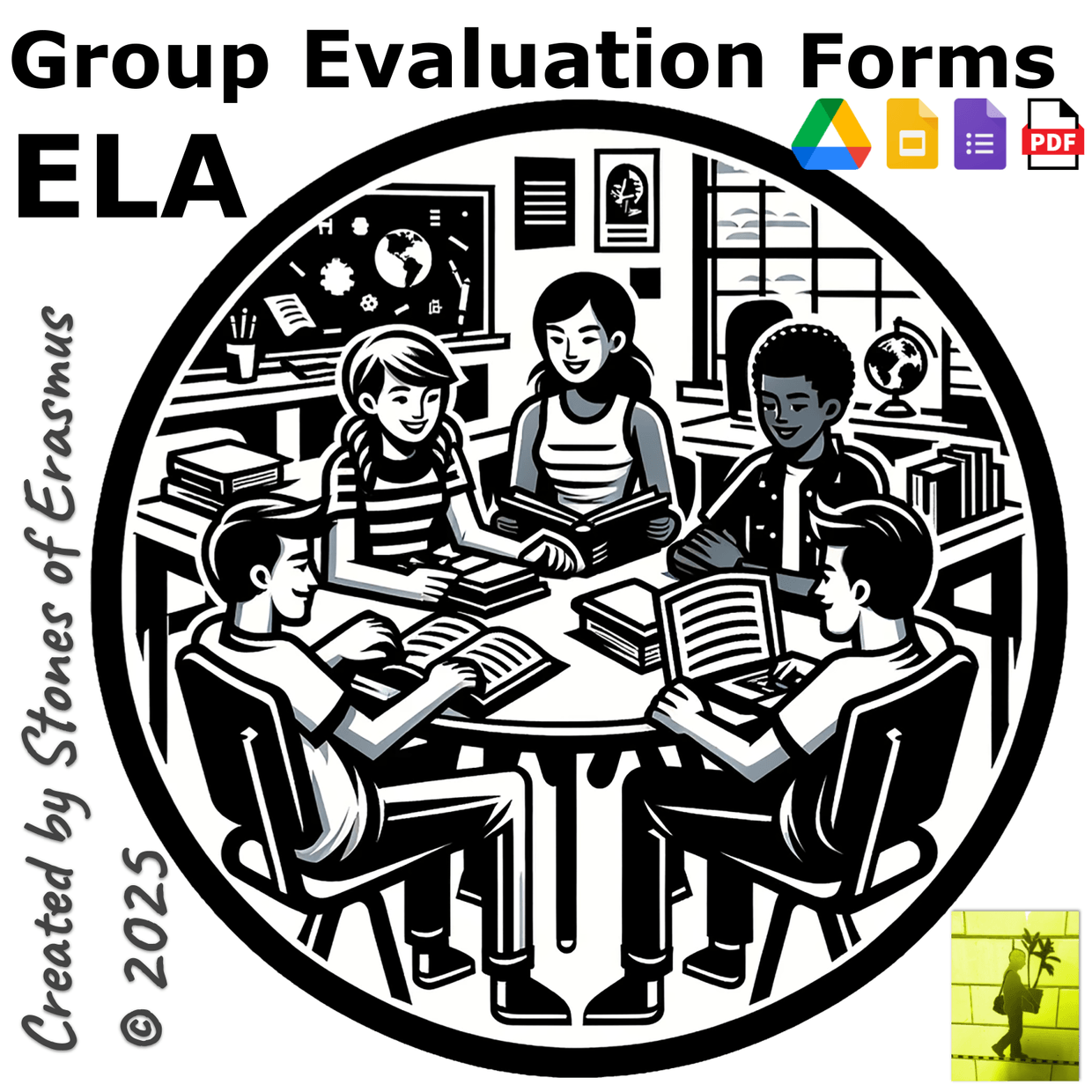 ELA Group Work Self-Evaluation Checklist (Grades 6–12)