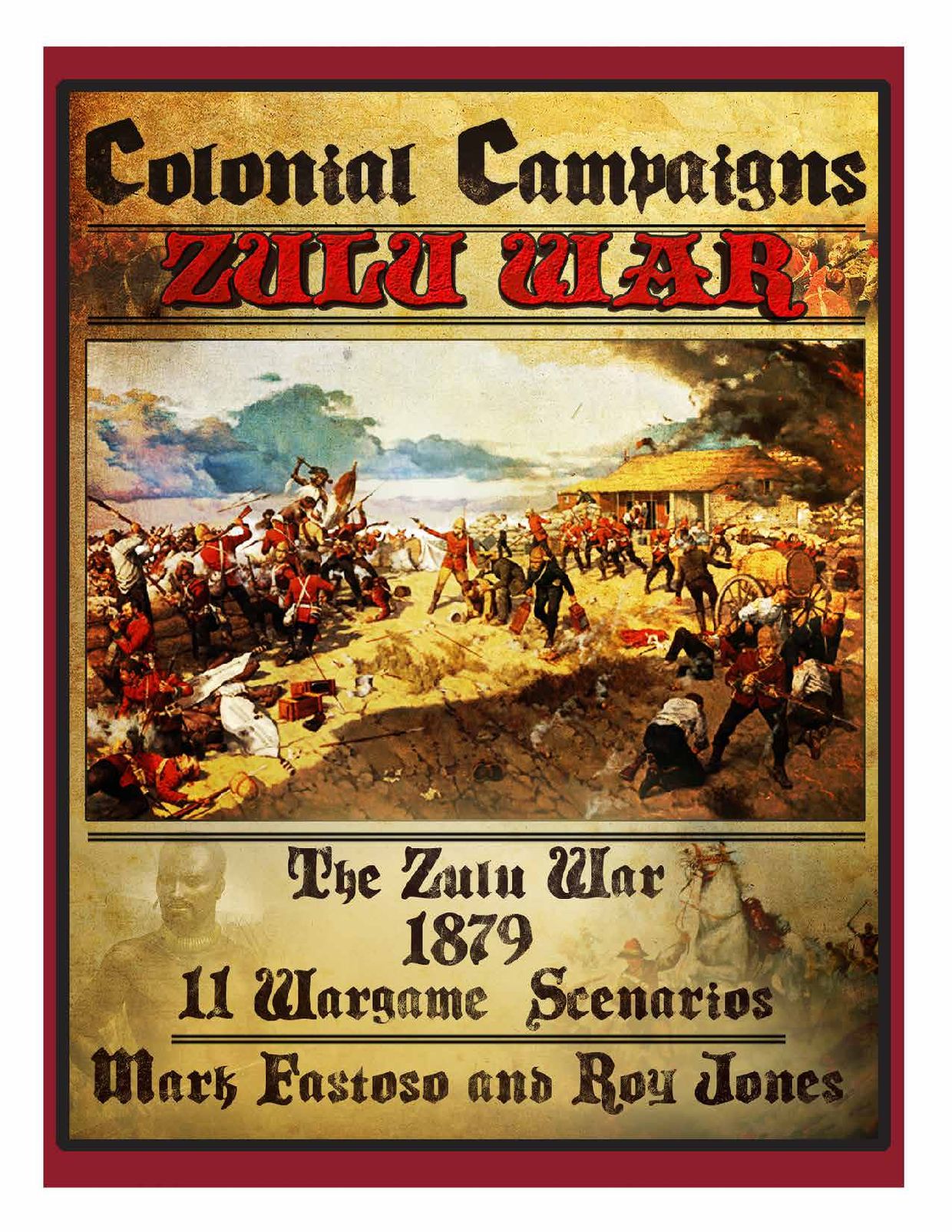 Wargame Scenario Book Zulu War Colonial Wars History Book