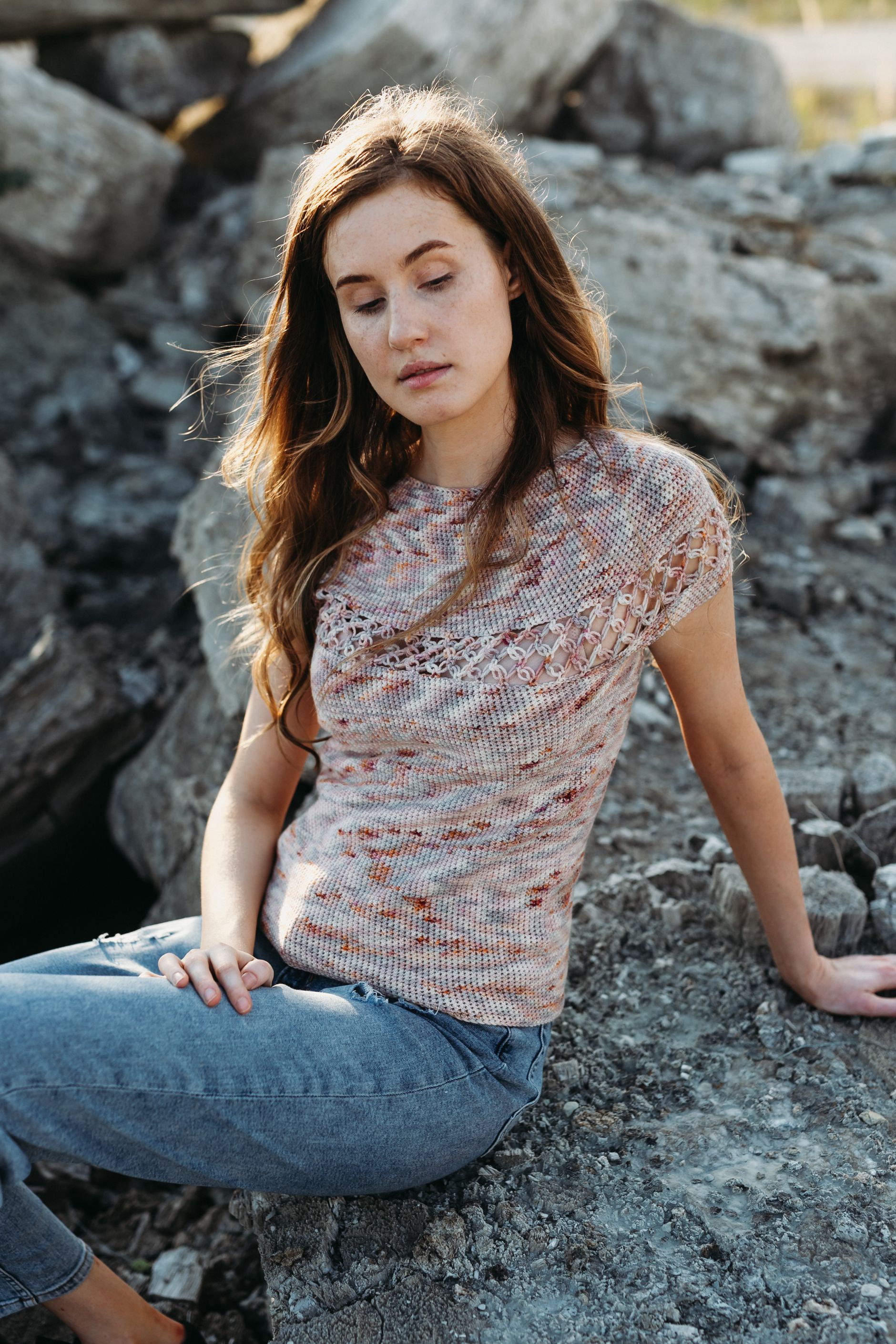 Zalktis Top - crochet pattern PDF