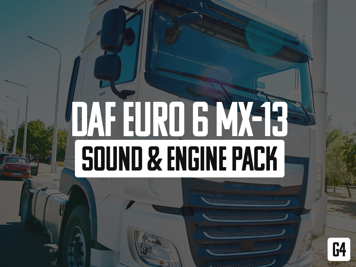 Scania DC13-Super Sound & Engine Pack