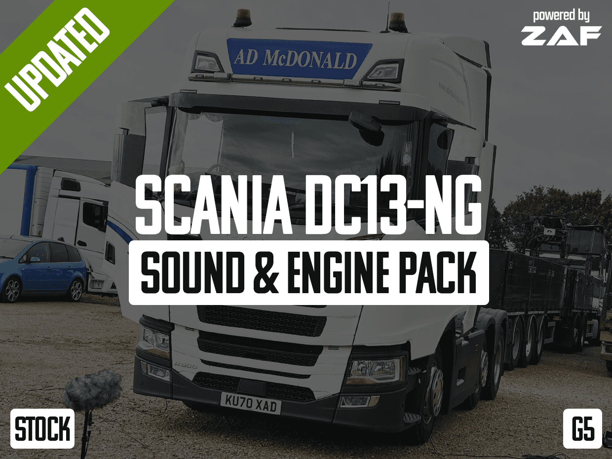 Scania DC13-Super Sound & Engine Pack